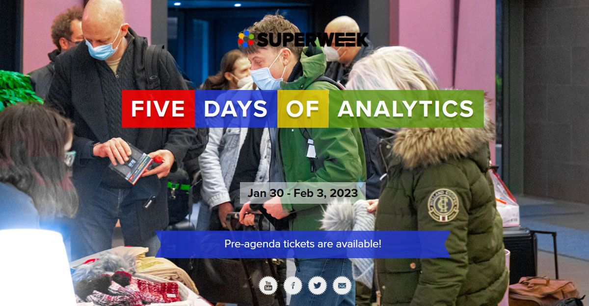 SUPERWEEK 2023: "Five Days of Analytics" (JAN 30 - FEB 3, HUNGARY)