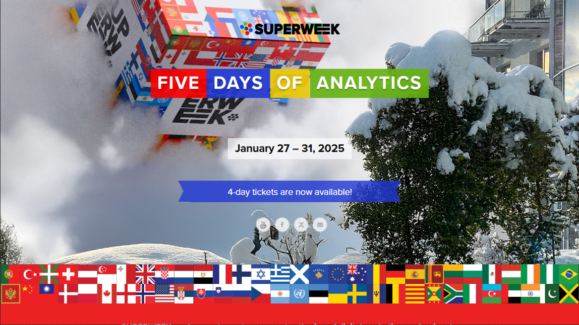 SUPERWEEK 2025: "Five Days of Analytics" (JAN 27 - 31)