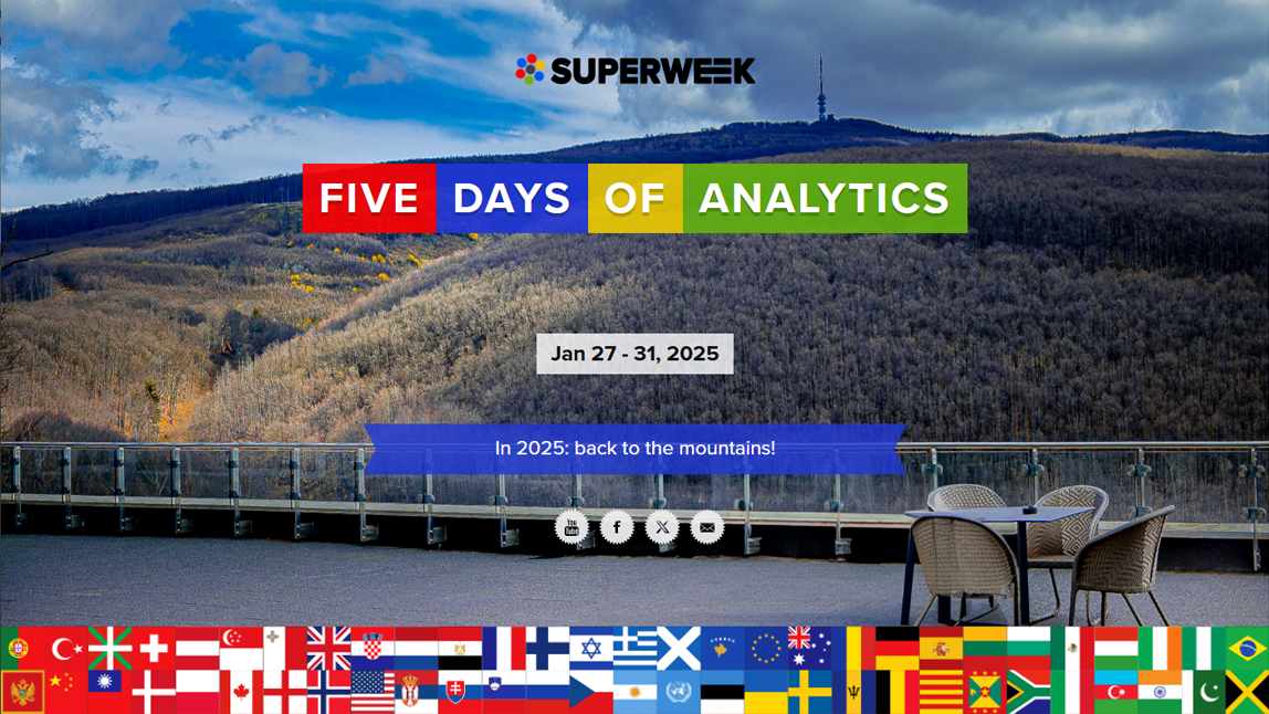 SUPERWEEK 2025: "Five Days of Analytics" (JAN 27 - 31)