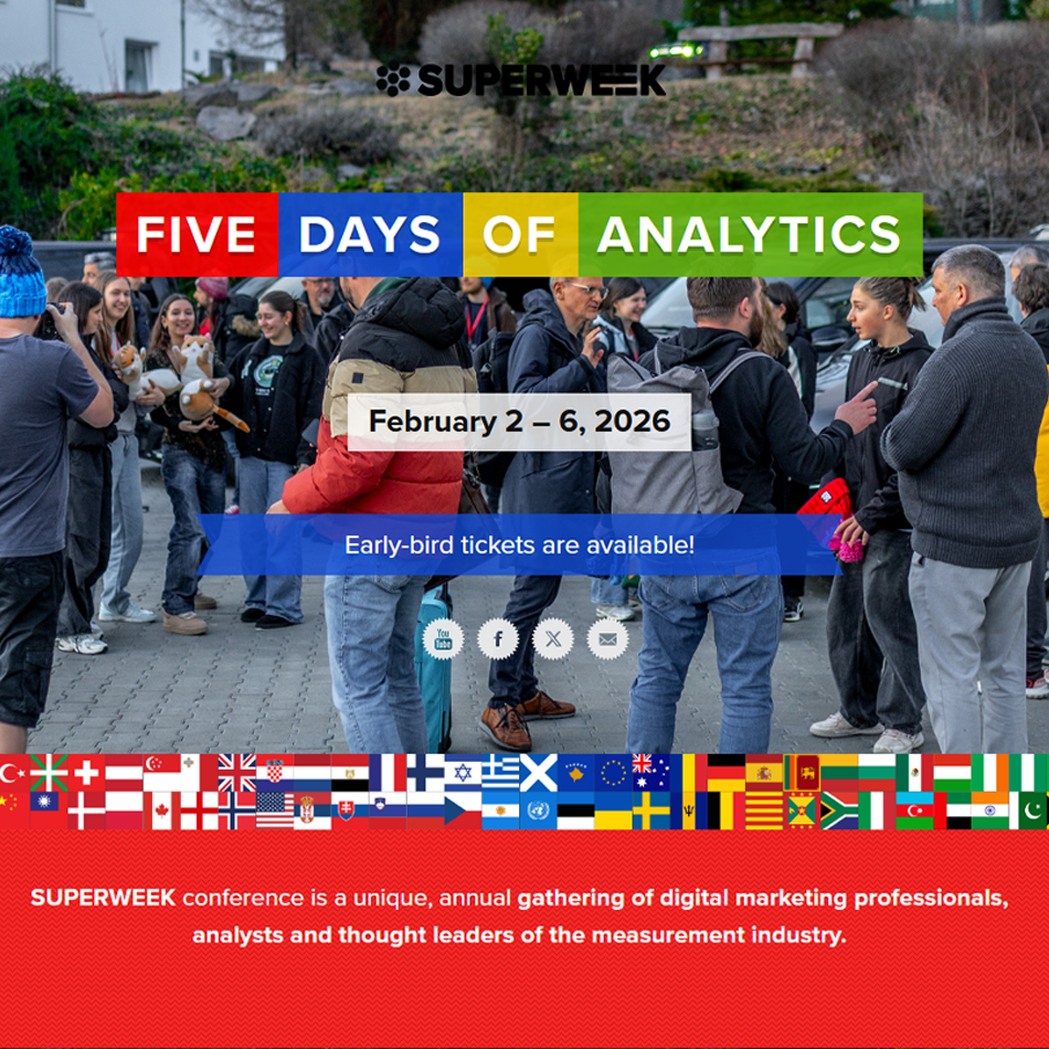SUPERWEEK 2026: "Five Days of Analytics" (FEB 2-6)